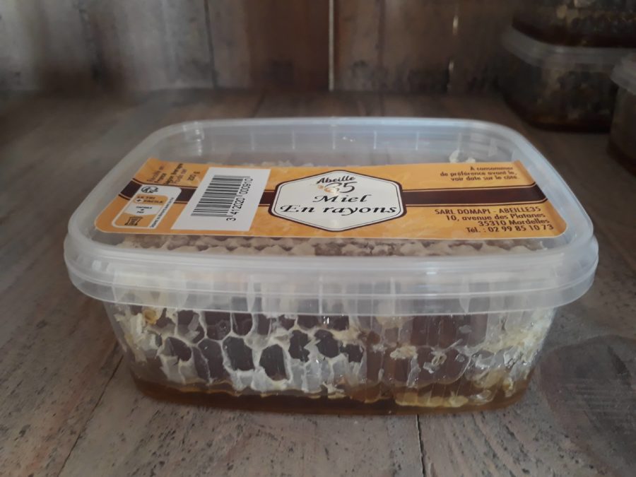 Miel en rayons, boite de 200g - Domapi